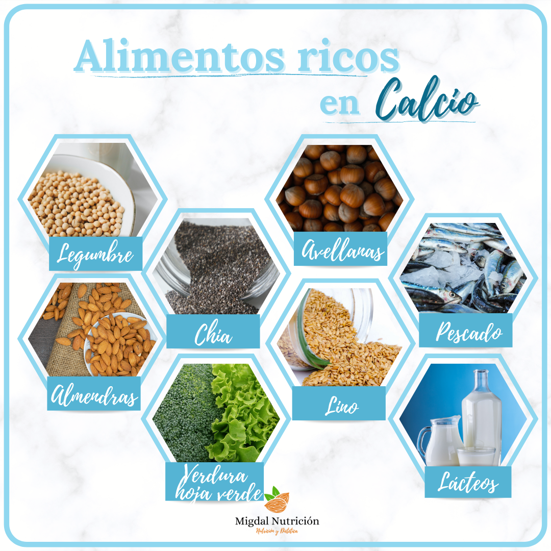 Alimentos ricos en calcio